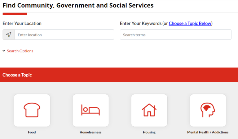 Search Portals - Findhelp Information Services